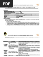 1ro Programacion Anual Comunicación 2024 | PDF | Enseñando | Aprendizaje