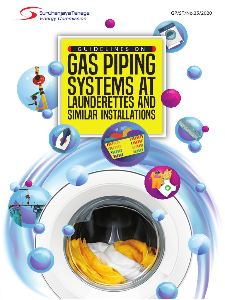 Gas Piping Guidelines for Launderettes | PDF | Pipe (Fluid Conveyance ...