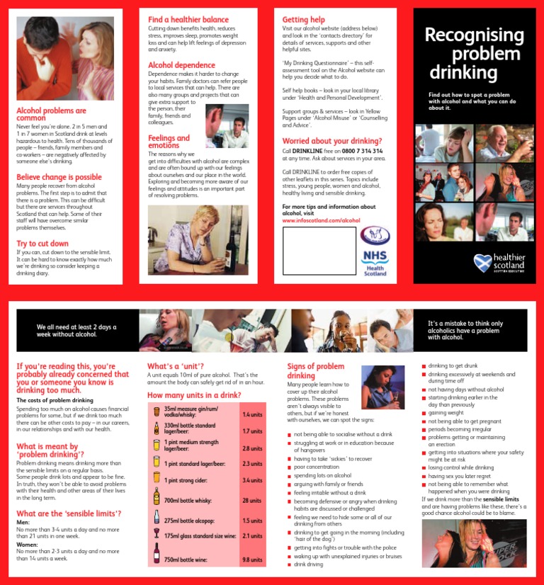 Recognising Problem Drinking | PDF | Alcoholism | Alcoholic Beverages