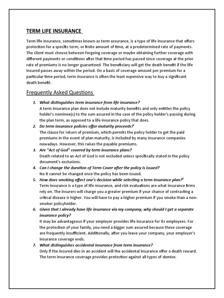 Task 4 | PDF | Life Insurance | Insurance