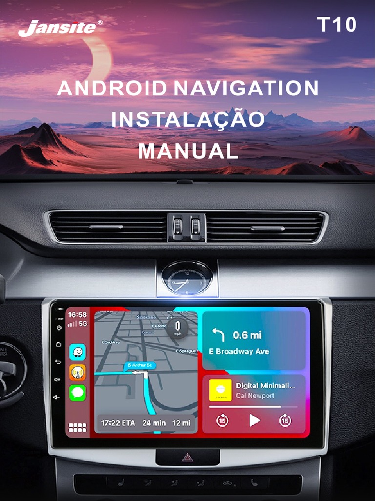 Android Player Manual (T10A) - Português | PDF
