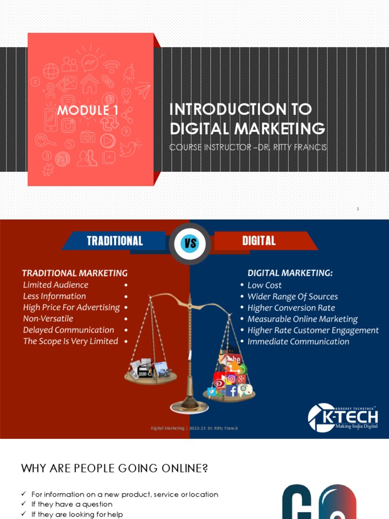 DM Module 1 | PDF | Digital Marketing | Social Media Marketing