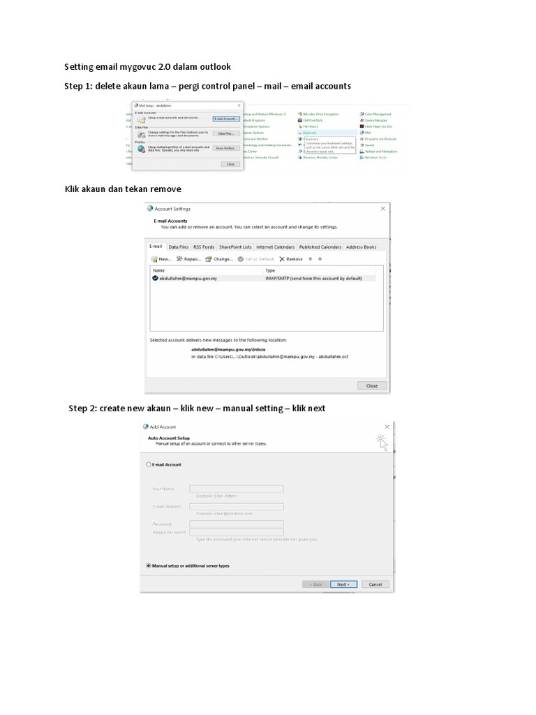Icewarp Setting On Outlook | PDF
