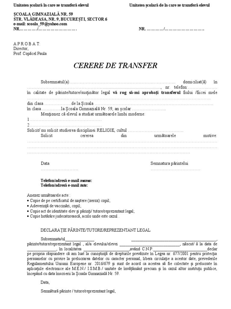 Cerere Transfer 2021 | PDF