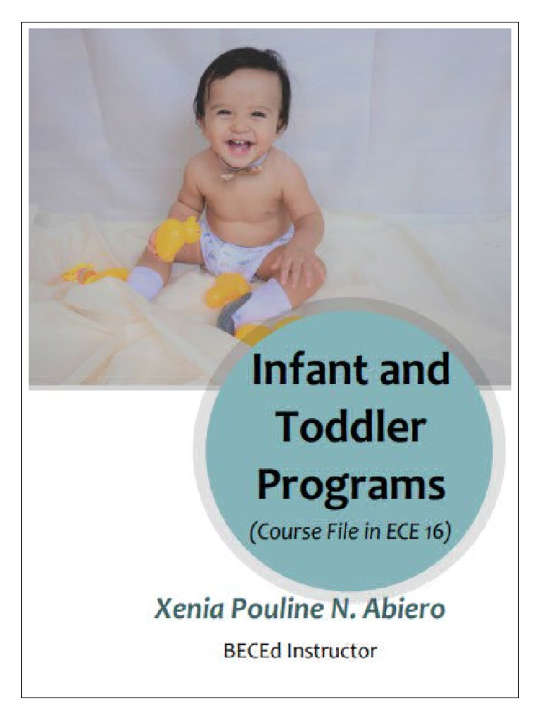 Infant and Toddler Programs | PDF | Nature Versus Nurture | Child ...