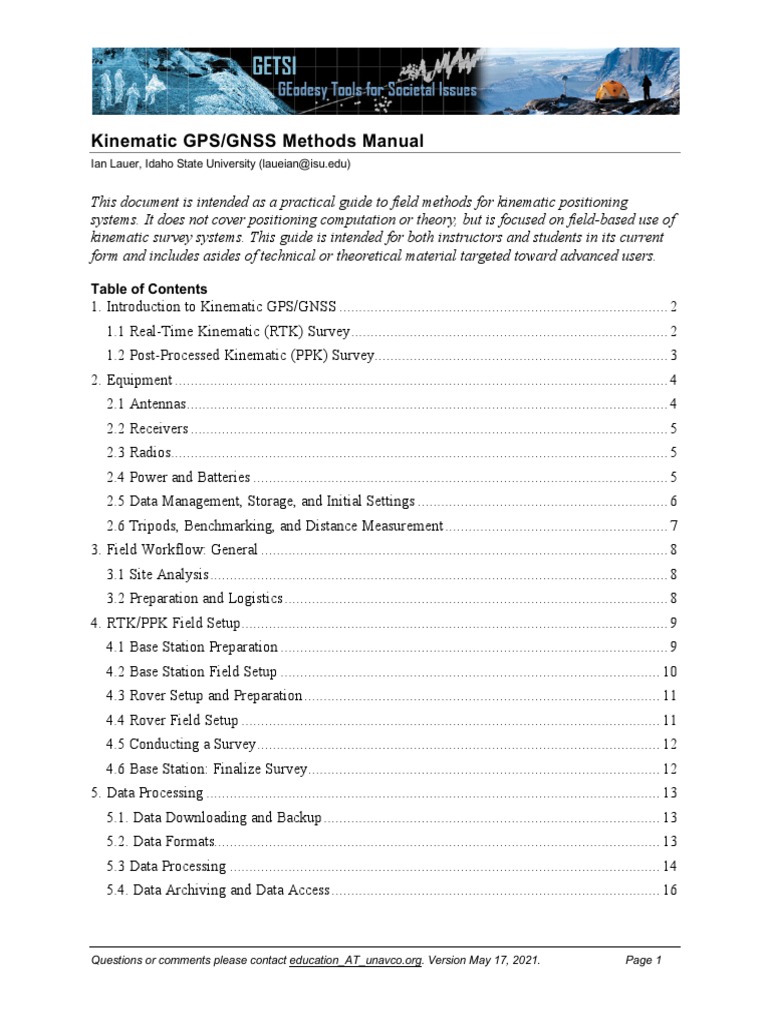 kinematic_gnss_survey_methods.v5 | PDF