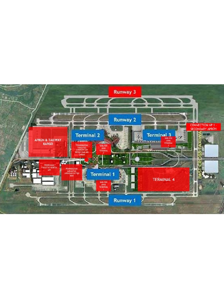 Layout Bandara Soetta | PDF