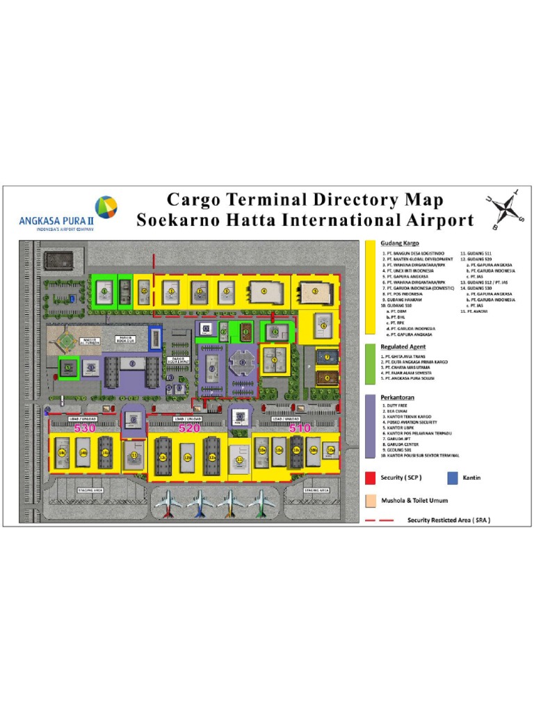 Layout Terminal Kargo Soetta | PDF