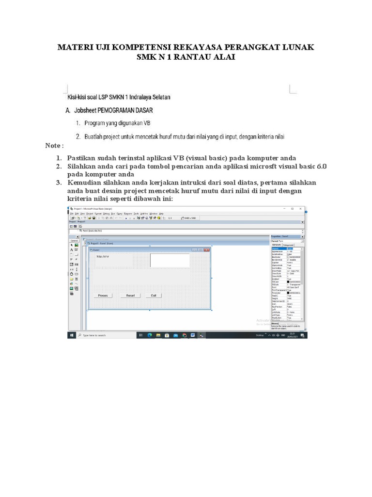Kisi Kisi Pra Ukk 2022 | PDF