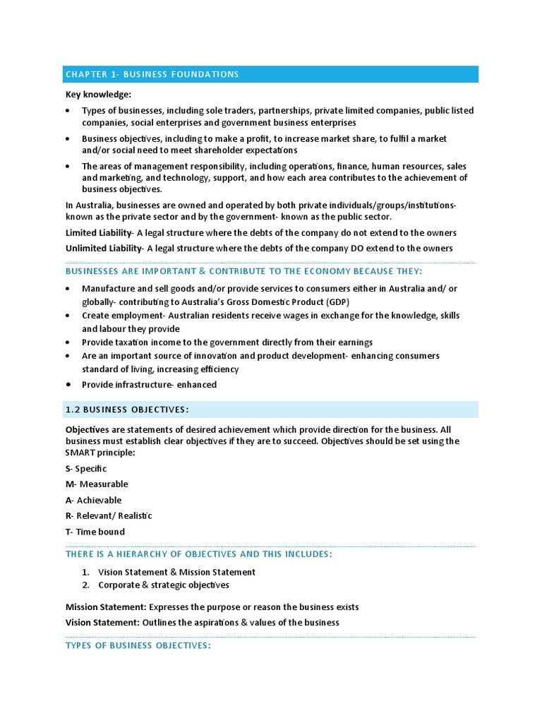 Business Management Notes | PDF | Business | Motivational