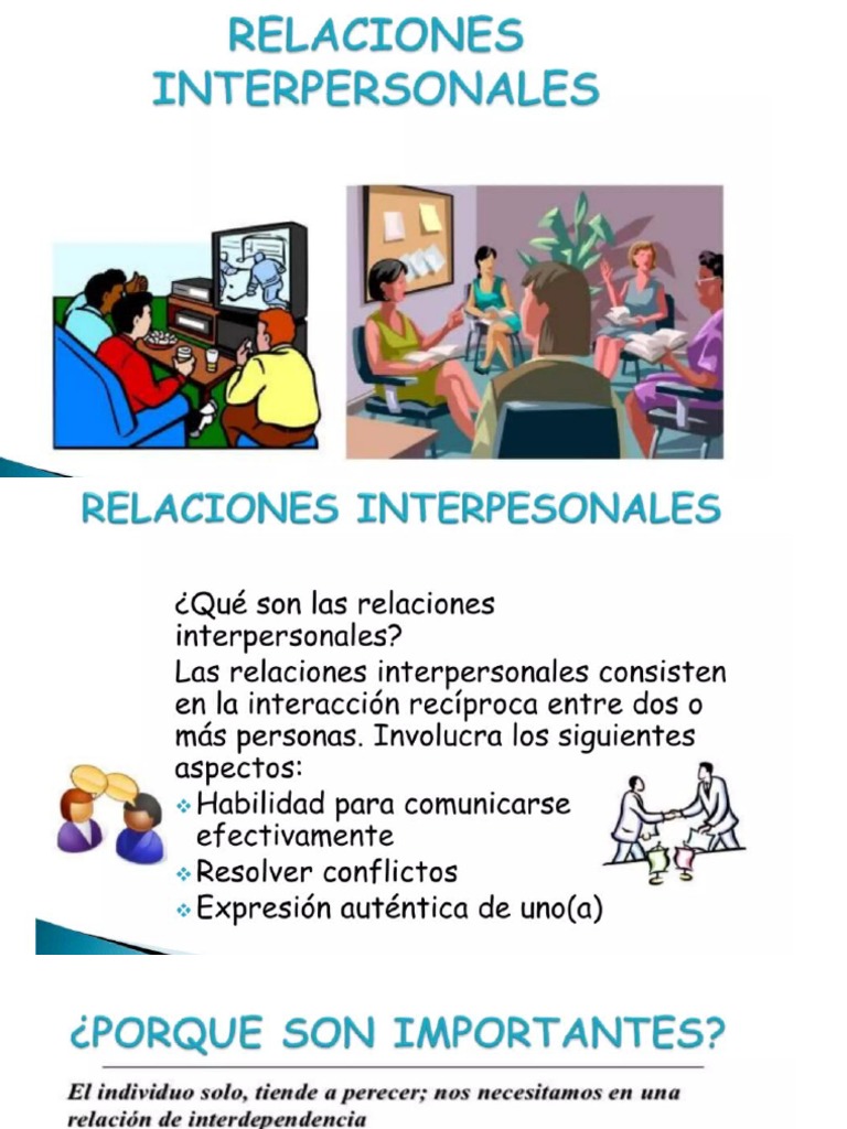 Dia 3 - Relaciones Interpersonales | PDF