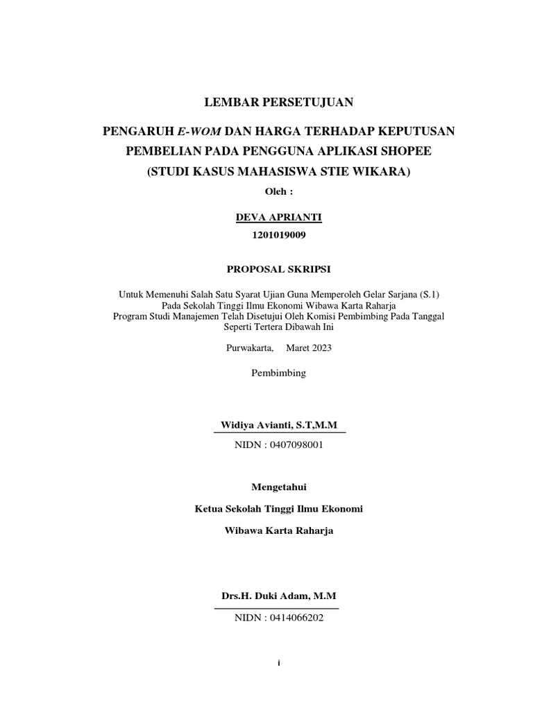 BAB 3 Proposal | PDF