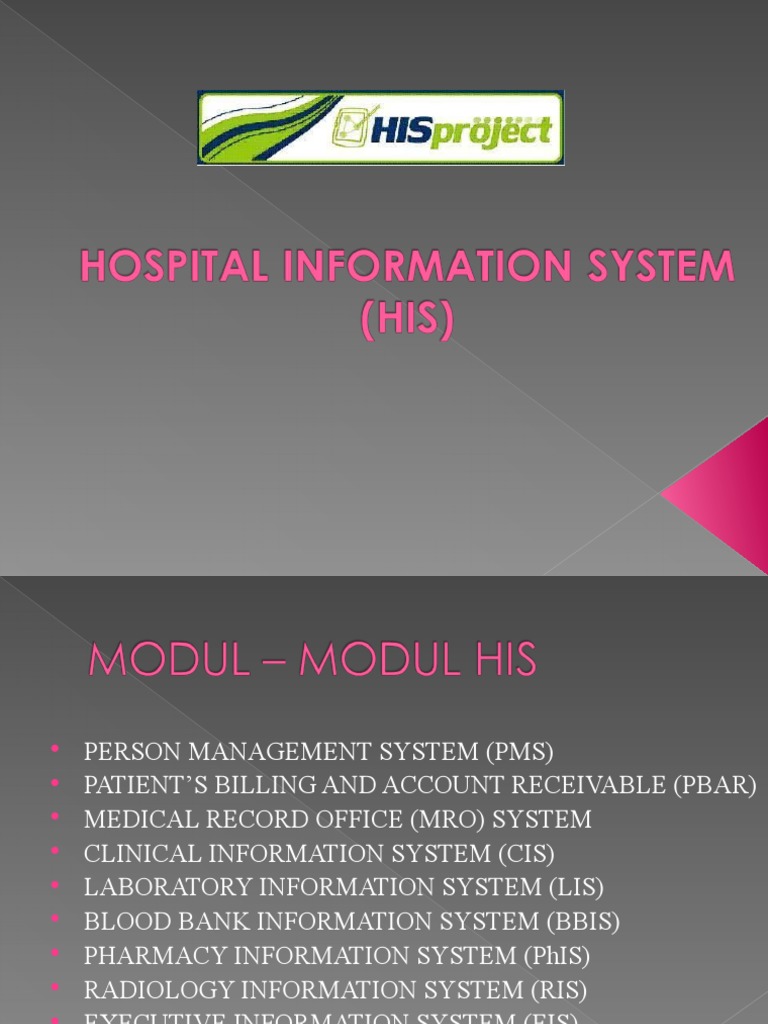 Hospital Information System His | PDF