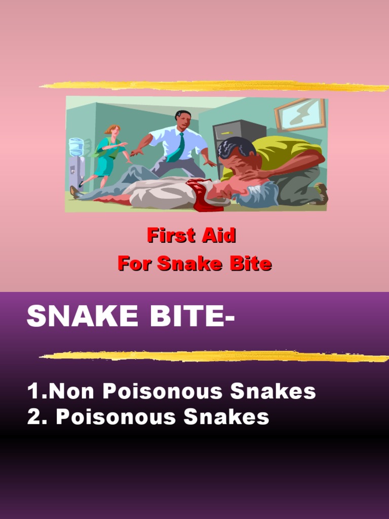 Snake bITE | PDF