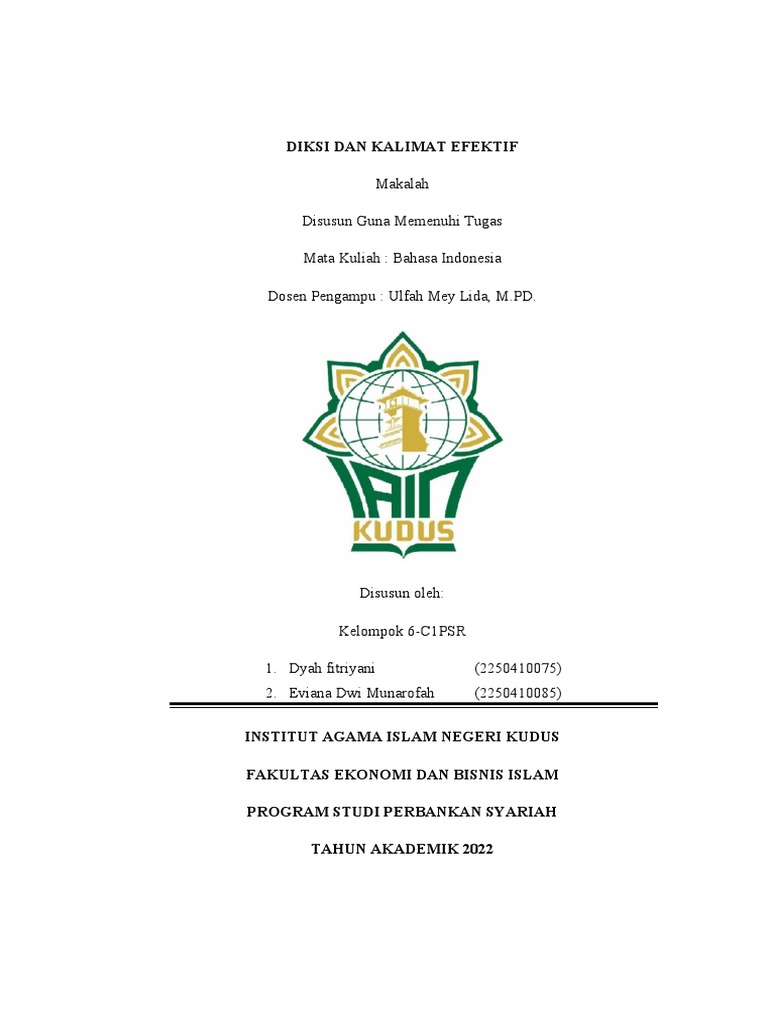 Kel.6 B.indonesia Jumat 4 | PDF