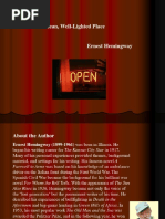A Clean Well-Lighted Place - Ernest Hemingway | PDF