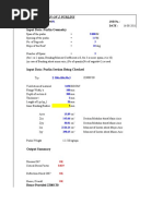 Wind Load Calculation Excel Sheet | PDF | Roof | Structural Load