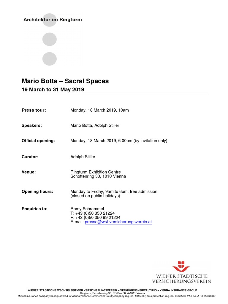 Constructed Silence: An Exploration of Mario Botta's Sacred Spaces | PDF | Switzerland