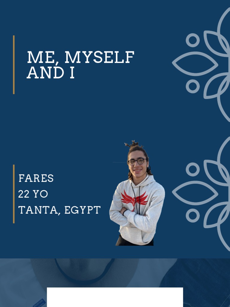 Me, Myself and I Session | PDF