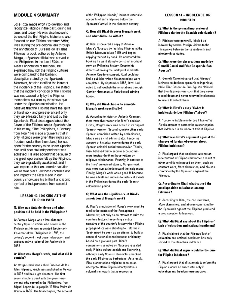 Rizal 101 Final Exam Reviewer | PDF | Philippines | Spanish Empire
