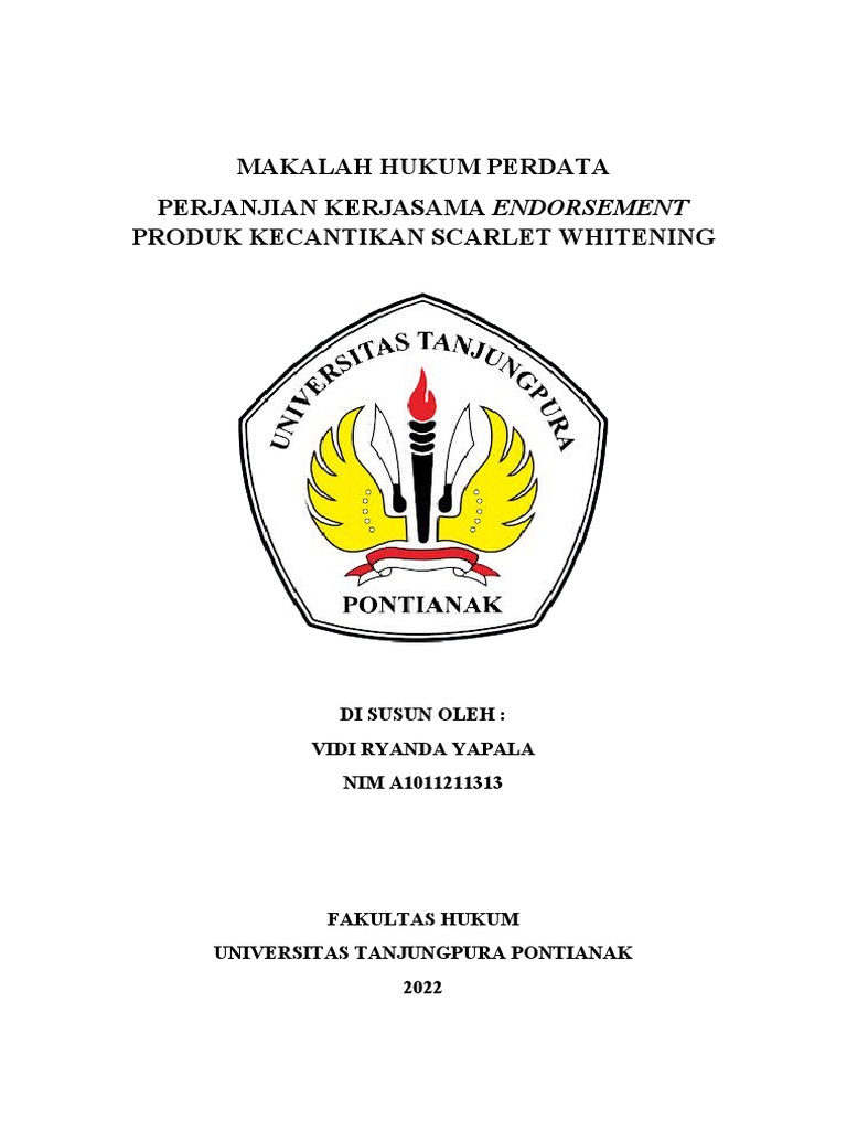 Makalah Hukum Perdata | PDF