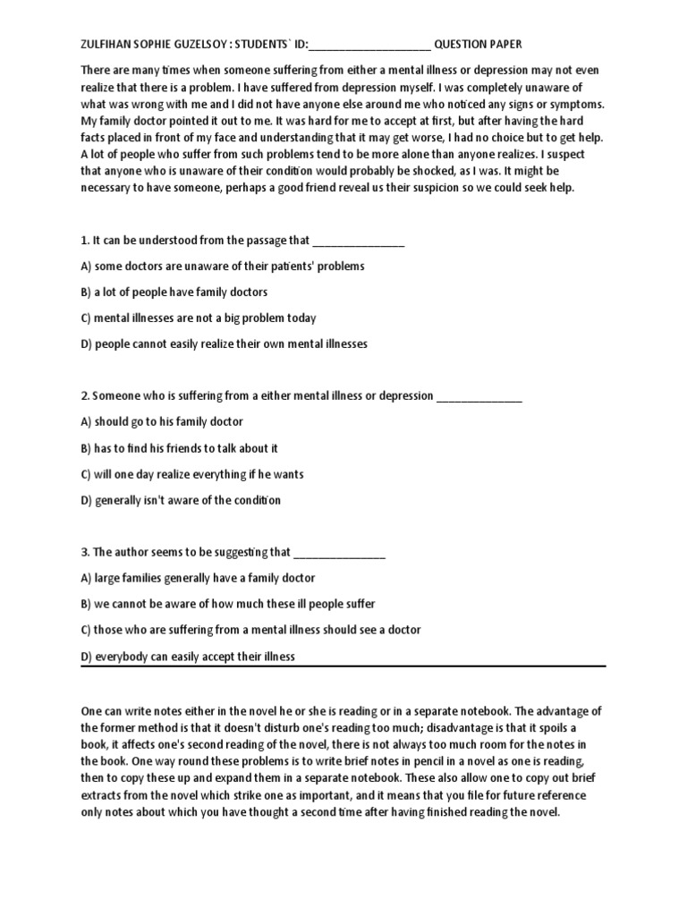 Understanding Mental Illness Awareness | PDF | Mental Disorder | Major ...