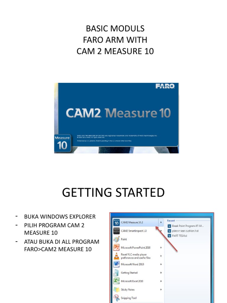 Basic Moduls Cam 2 Measure 10 | PDF