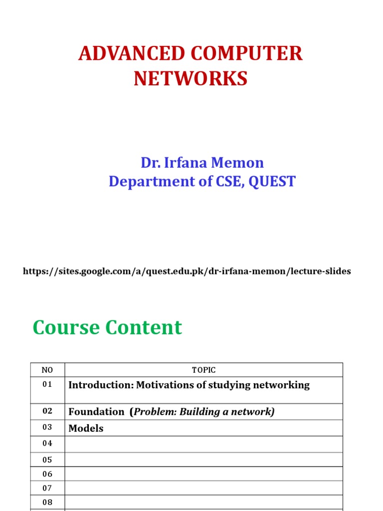 Chapter 3 - Model | PDF | Osi Model | Computer Network