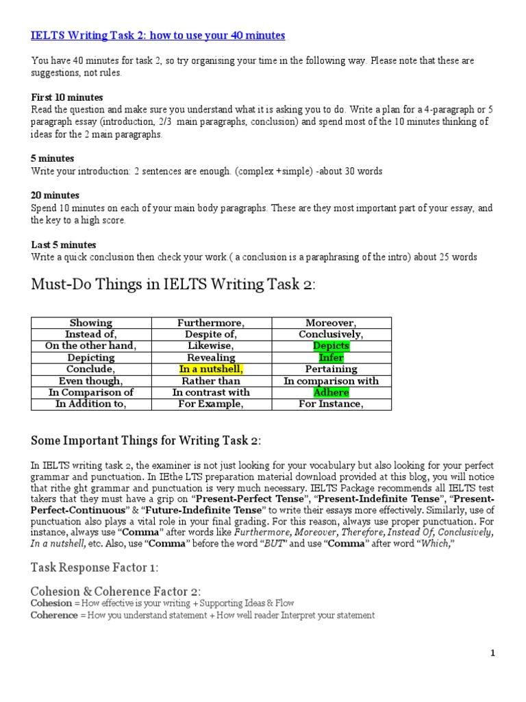 Paragraph-Writing - Writing Task 3 | PDF