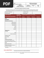 Inspection Form Harness Fillable | PDF | Building Engineering | Chemistry