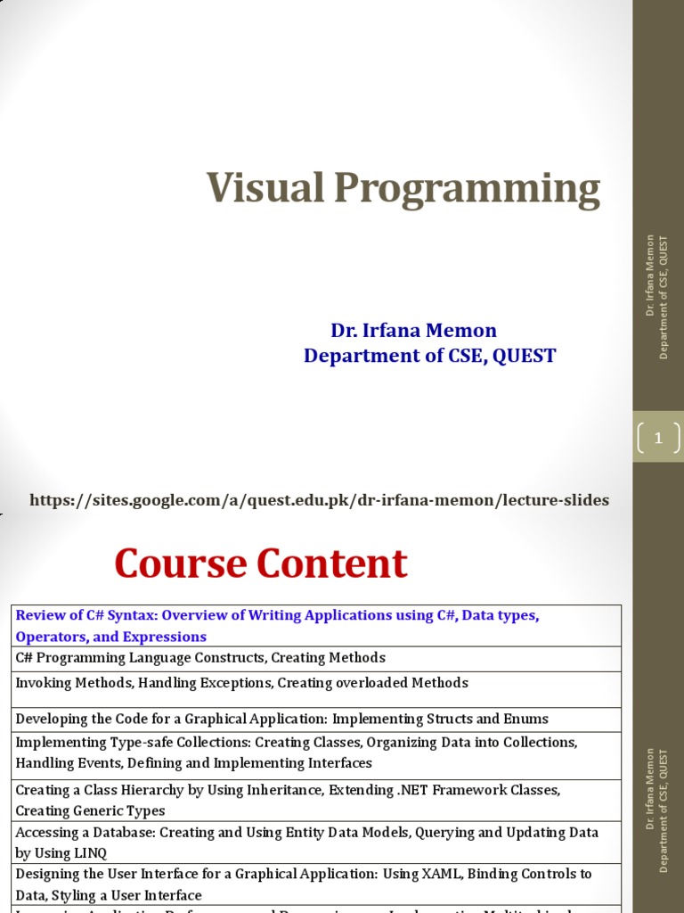 Lecture 4 - Working With Variables, Data Types, Operators, and ...
