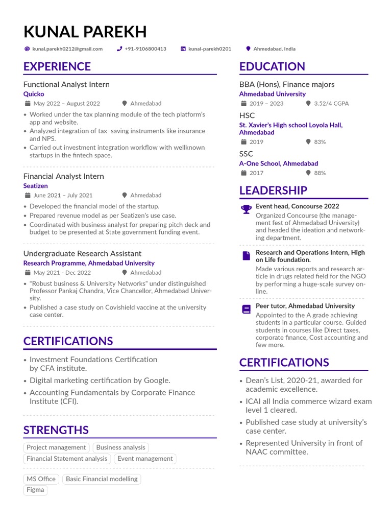 Kunal Research Paper | PDF | Financial Analyst | Financial Services