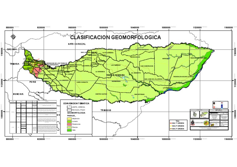 DR.6 Clasificacion Geomorfologica | PDF | Agua | Hidrología