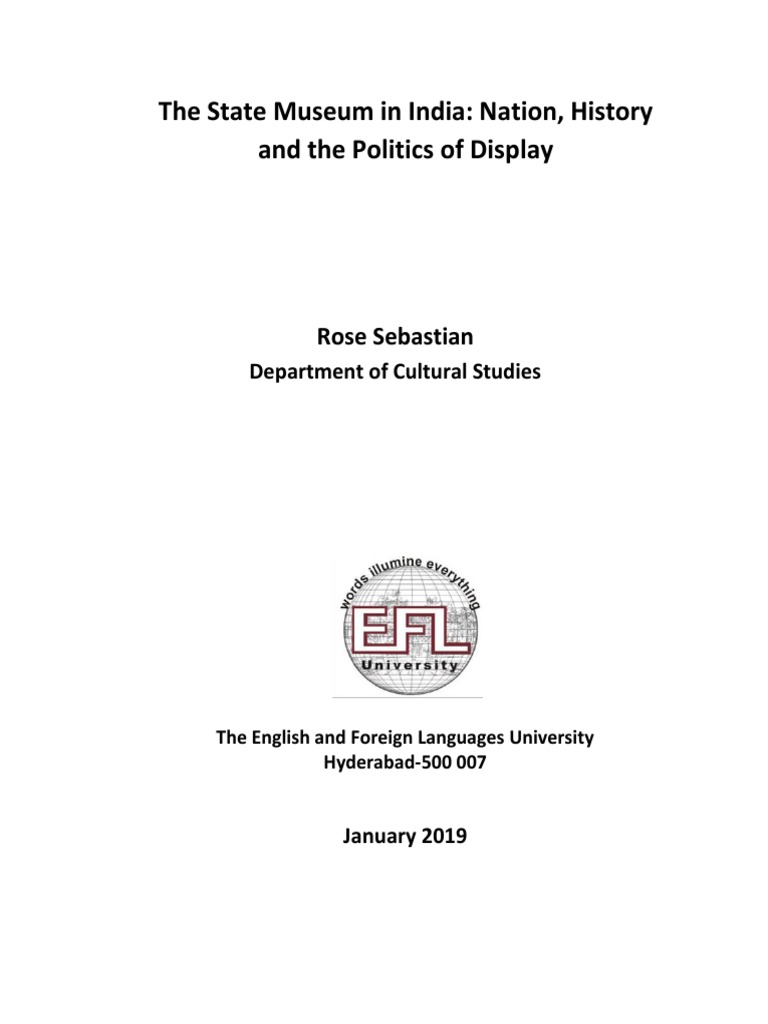 Full Thesis | PDF | Discourse | Museology