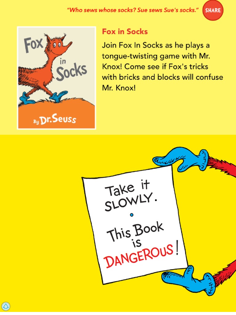 Fox in Socks | PDF