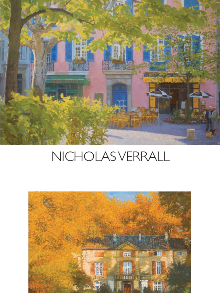 Catto Gallery Nicholas Verrall Exhibition 2016 | PDF | Oil Painting | Visual Arts