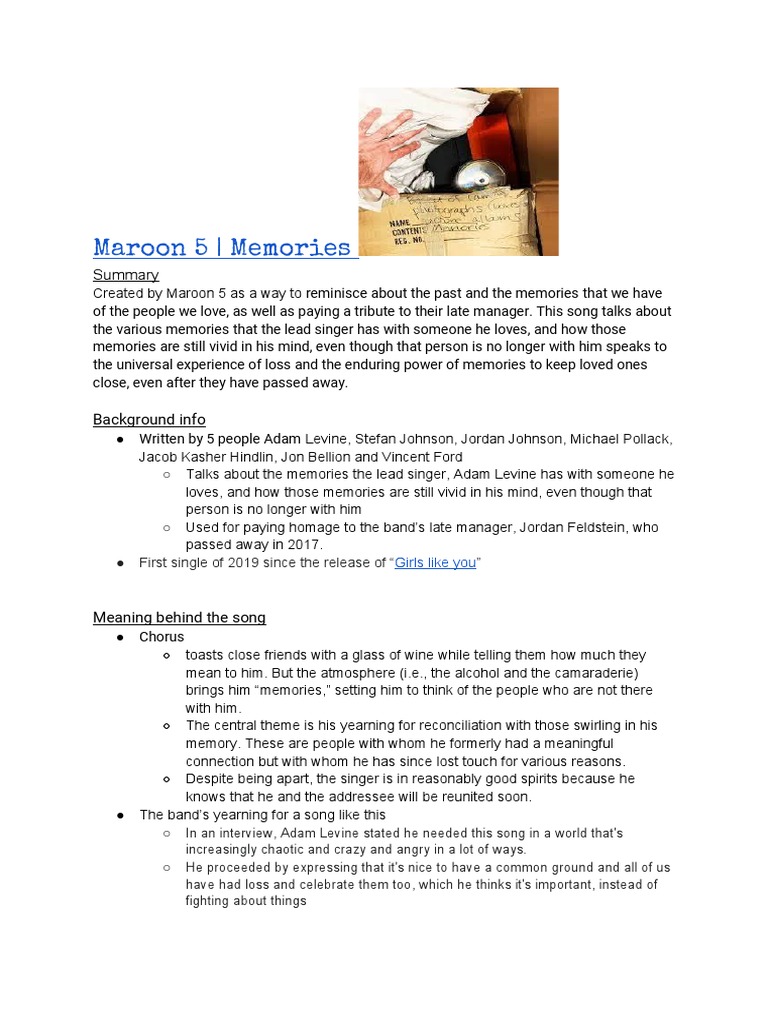 Memories of a Lost Friend: A Tribute to Maroon 5's Late Manager Jordan ...