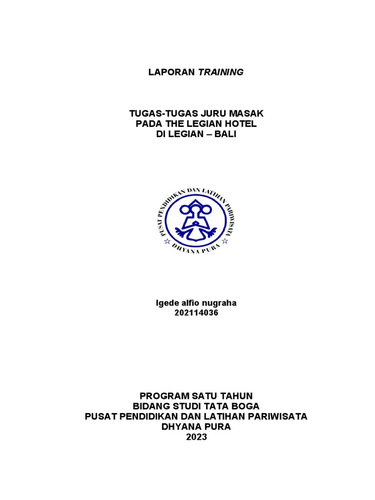 Laporan Gede Alfio | PDF