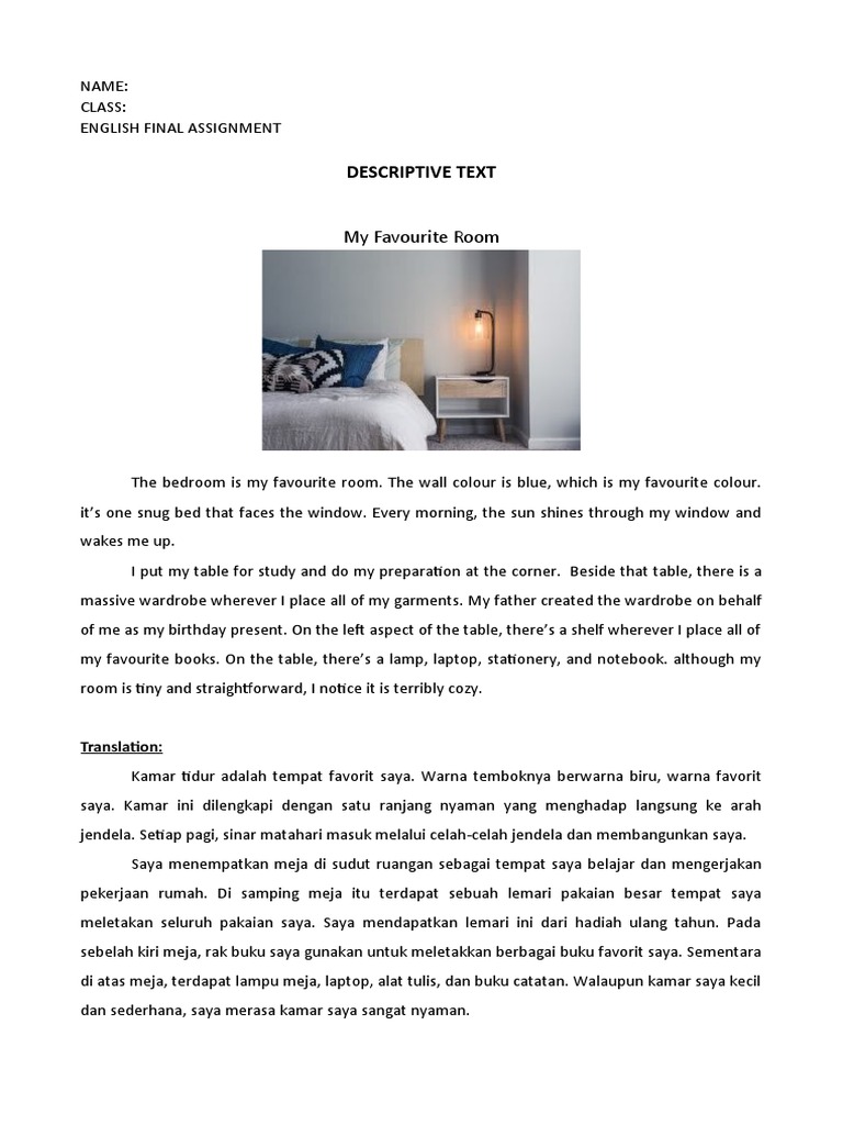 Final Task-Descriptive Text | PDF