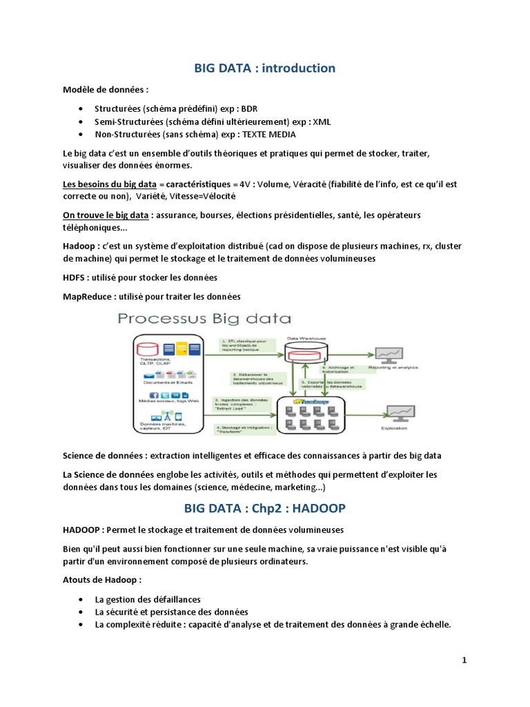 Introduction au Big Data et Hadoop | PDF