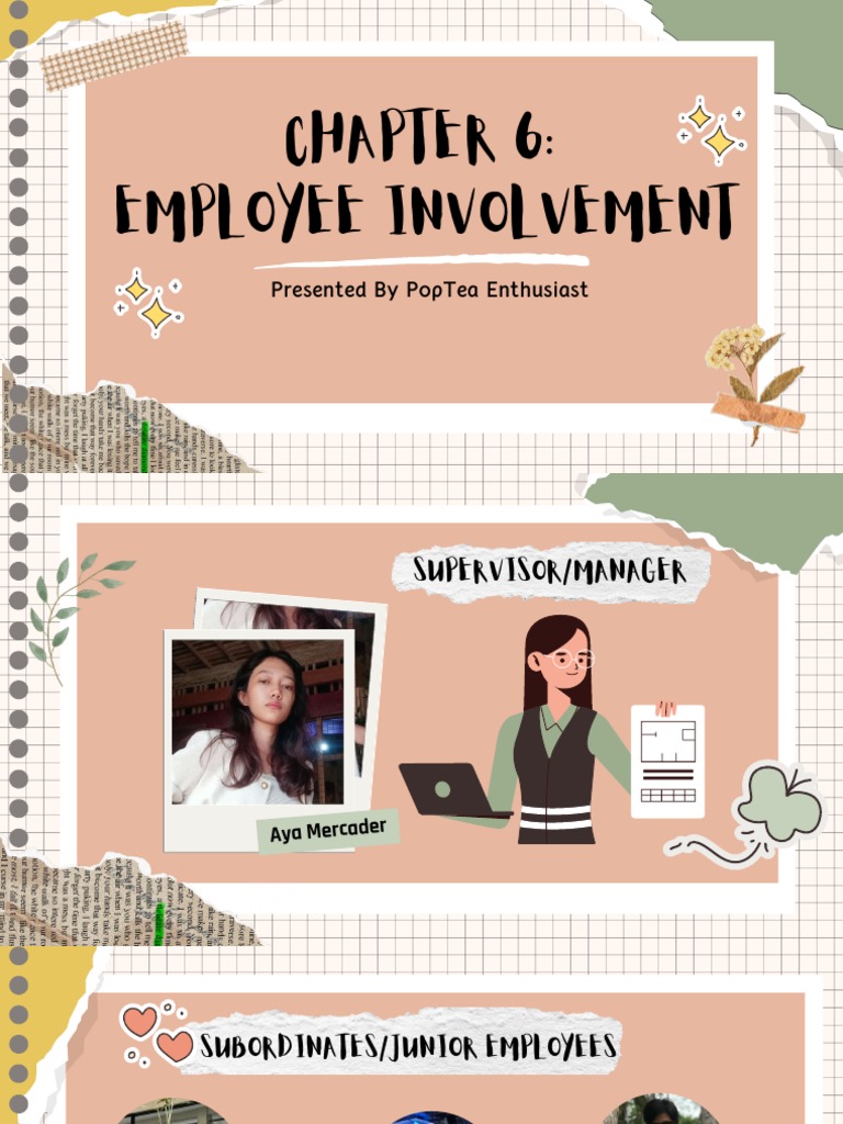CHAPTER 6 EMPLOYEE INVOLVEMENT - Compressed | PDF | Incentive | Motivation