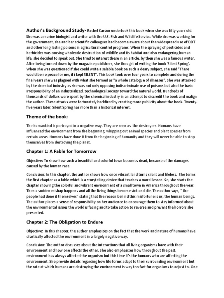 Silent Spring-8104 | PDF | Soil | Herbicide