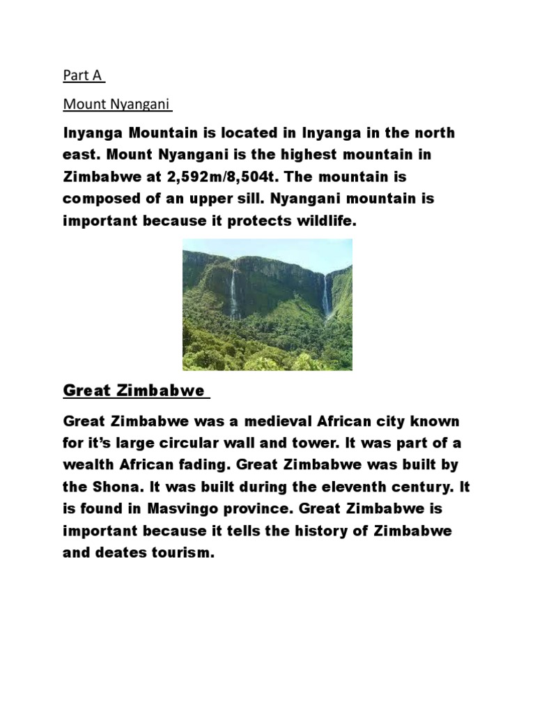 Njelele Shrine: Zimbabwe's Rainmaking Site | PDF