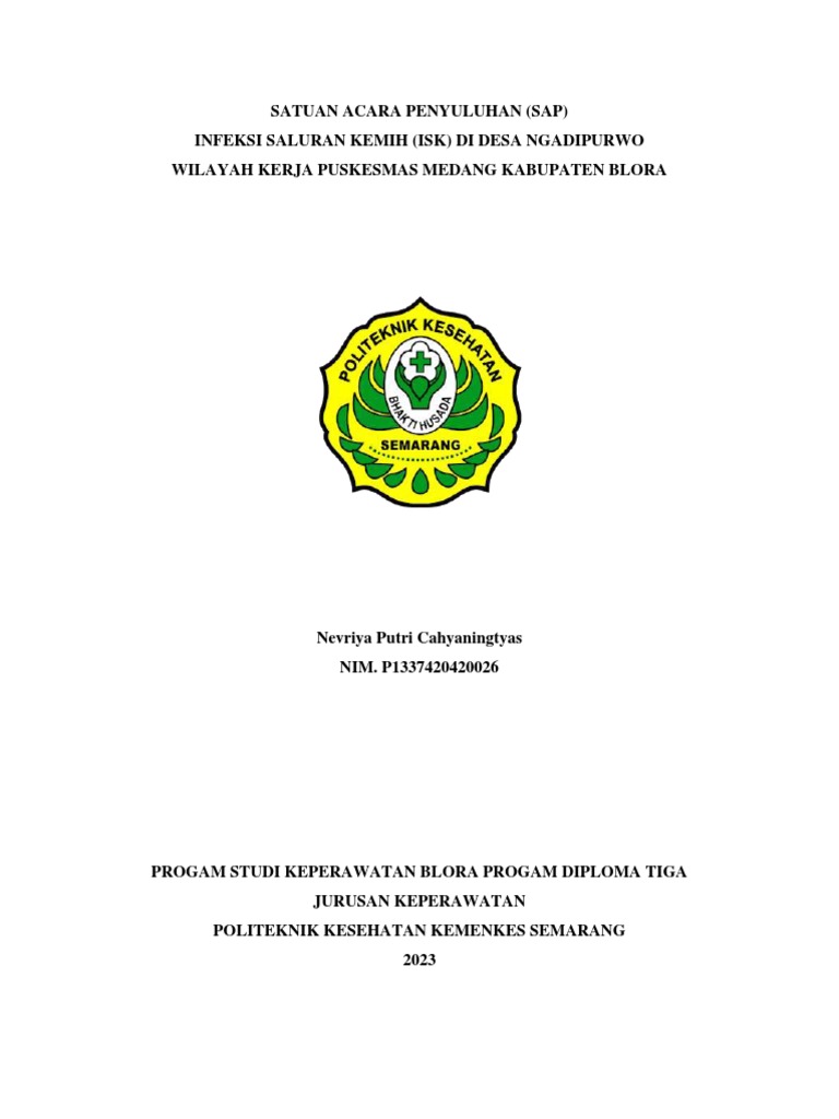 SAP PENYAKIT ISK | PDF