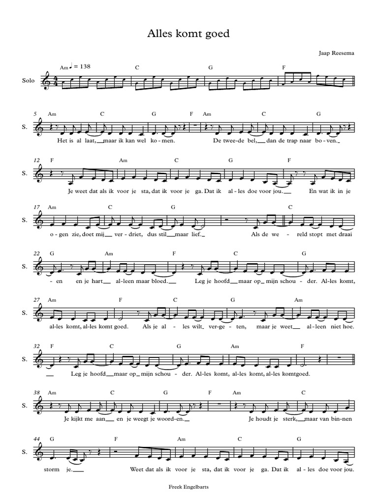 Alles Komt Goed | PDF
