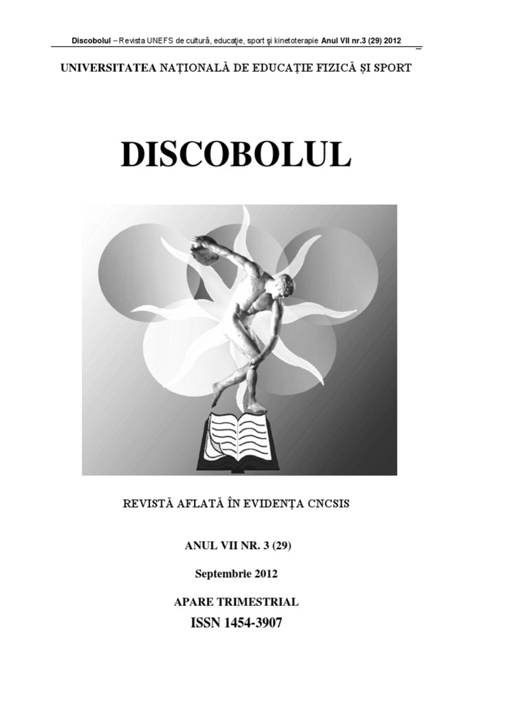 Discobolul 3 2012 | PDF