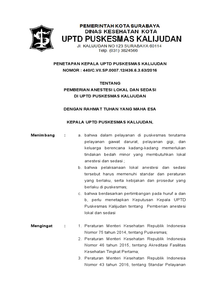 #07SP Pemberian Anestesi Lokal Dan Sedasi | PDF