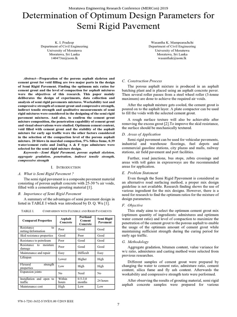Determination of Optimum Parameters | PDF