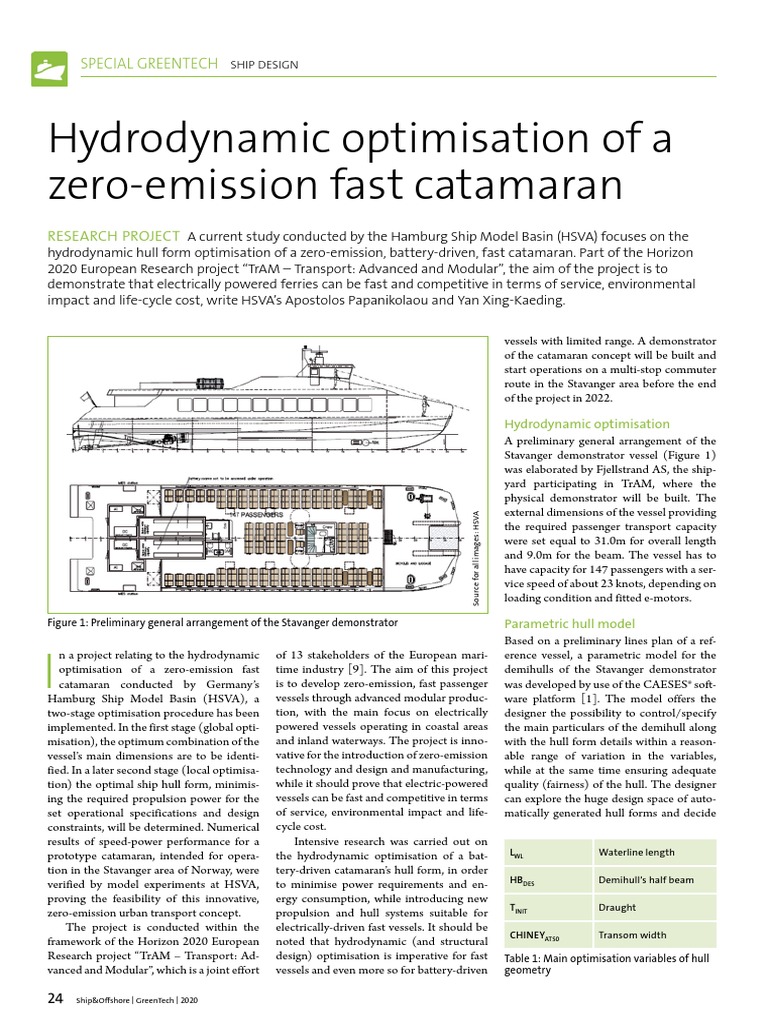 HSVA | PDF | Ships | Mathematical Optimization