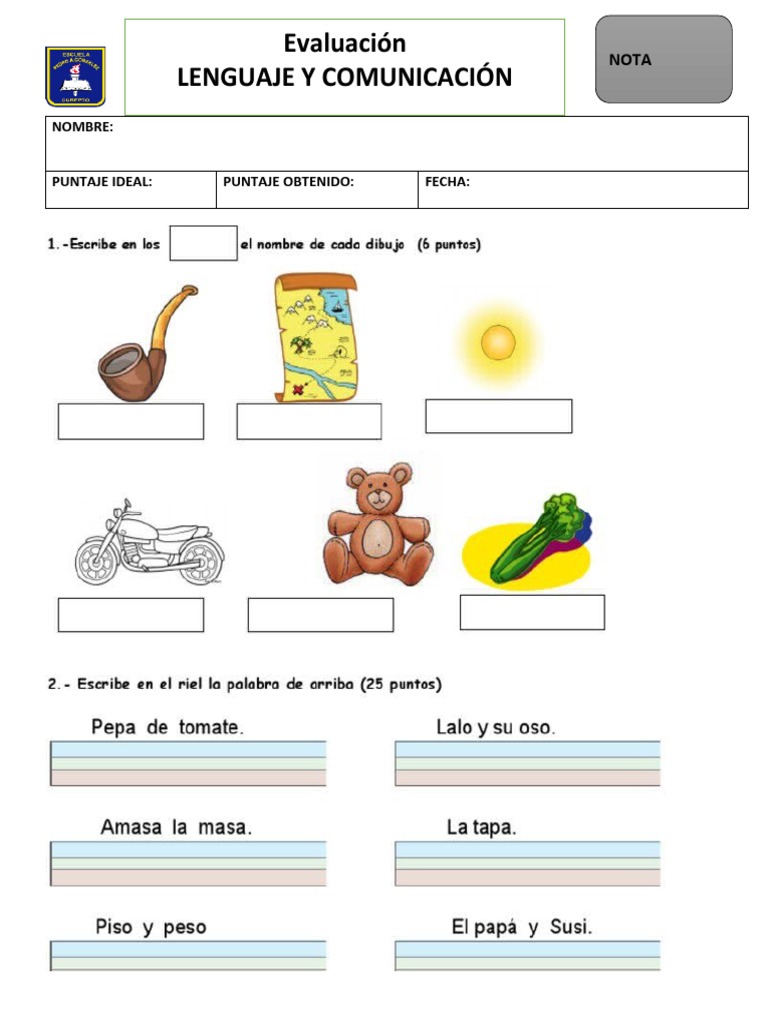 Consonante M L P | PDF